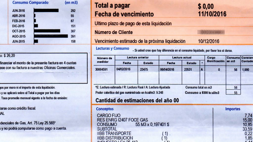 REVISAR EL ESTADO DE CUENTA DE METROGAS ONLINE
