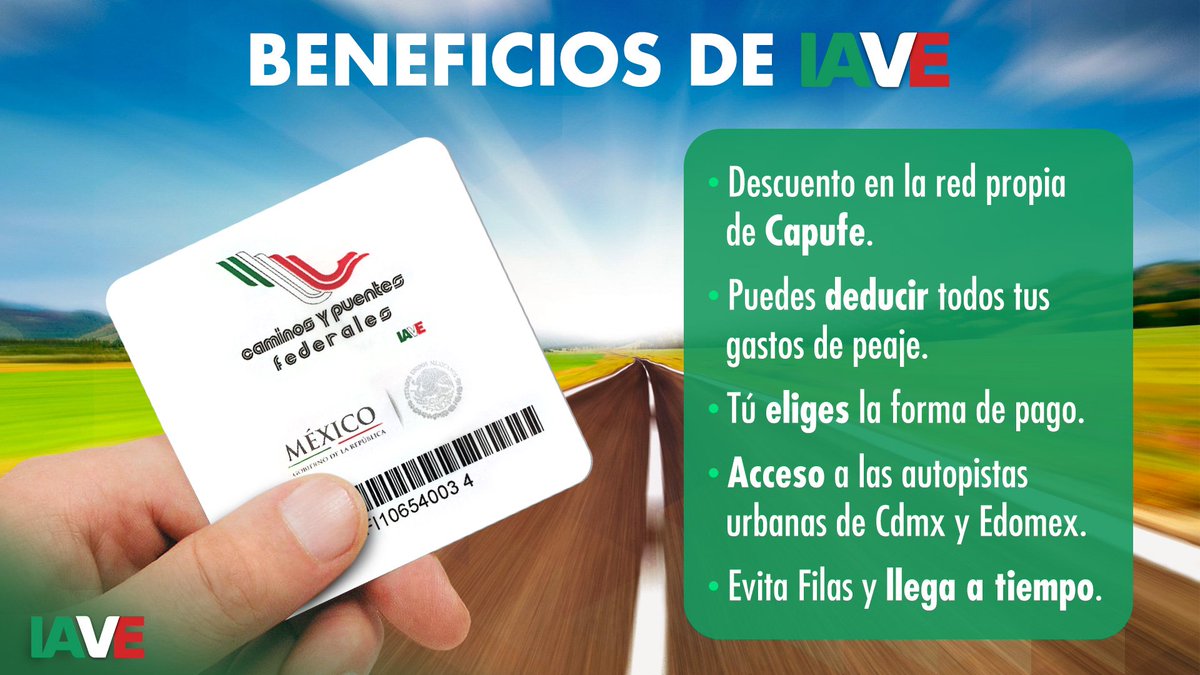 TARJETA IAVE DE MÉXICO: SOLICITUD RÁPIDA Y ONLINE