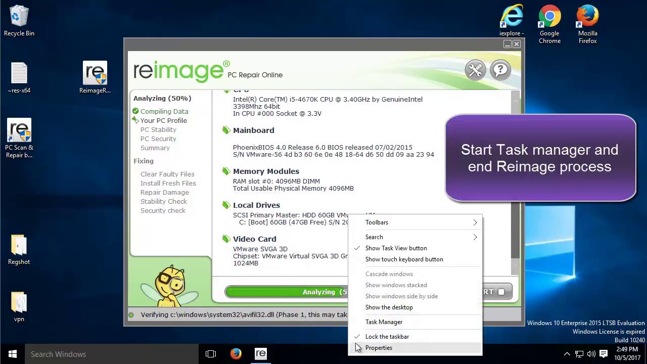 OBTENER CONTRASEÑA DE LICENCIA DE REIMAGE REPAIR