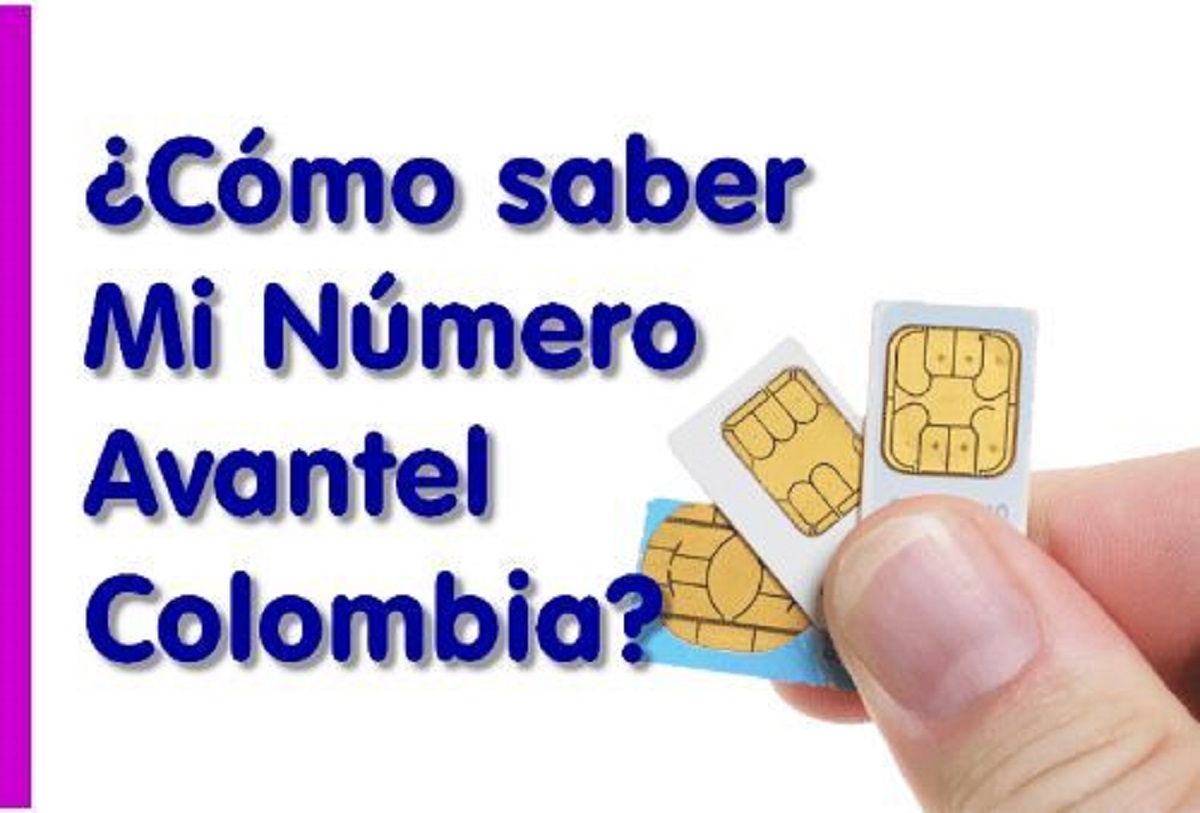 ¿COMO SABER MI NUMERO O SIM CARD AVANTEL?
